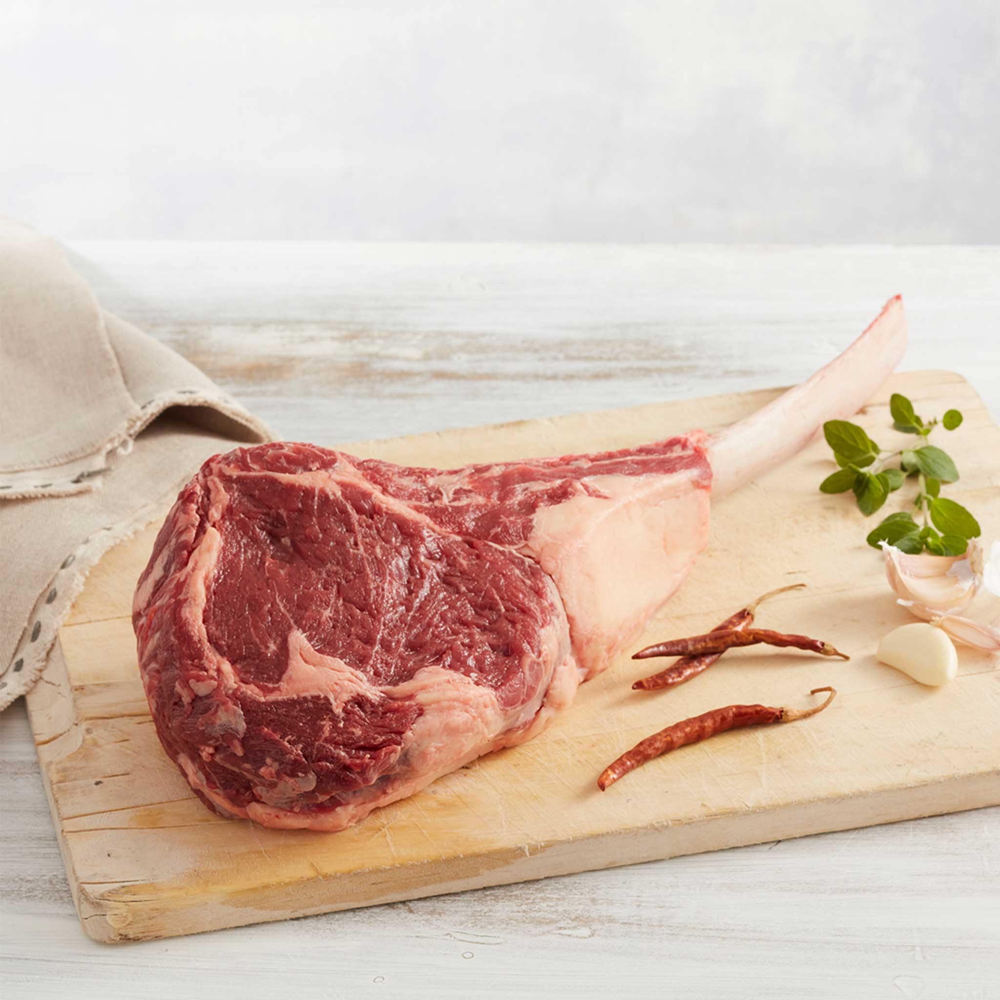 Sagal Expertos en Carne Madurada - Tomahawk de Res 800 g (Gramo a $106. ...